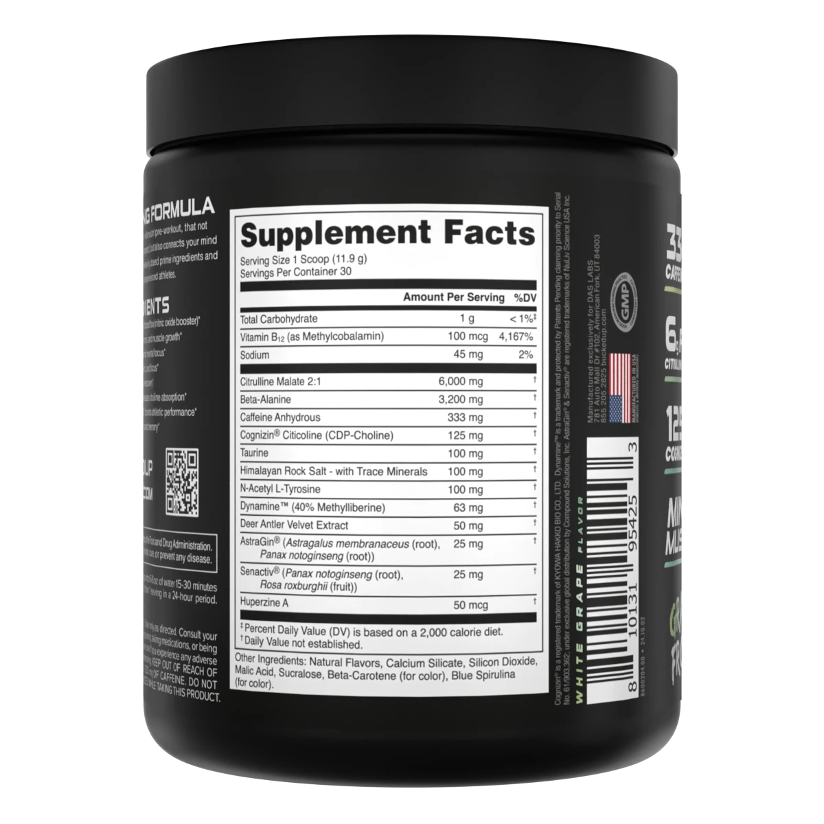 BAMF High Stimulant Nootropic Pre-Workout - Bucked Up